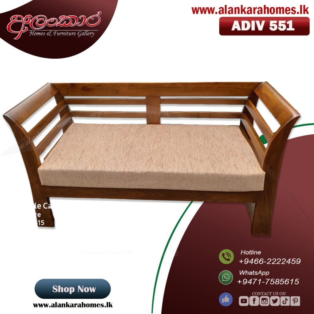 ADIV 551 Angle Double Divan Chair – Alankarahomes.lk