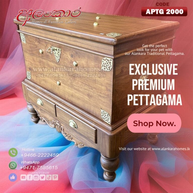 APTG 2000 Alankara Teakwood Traditional Pettagama – Alankarahomes.lk