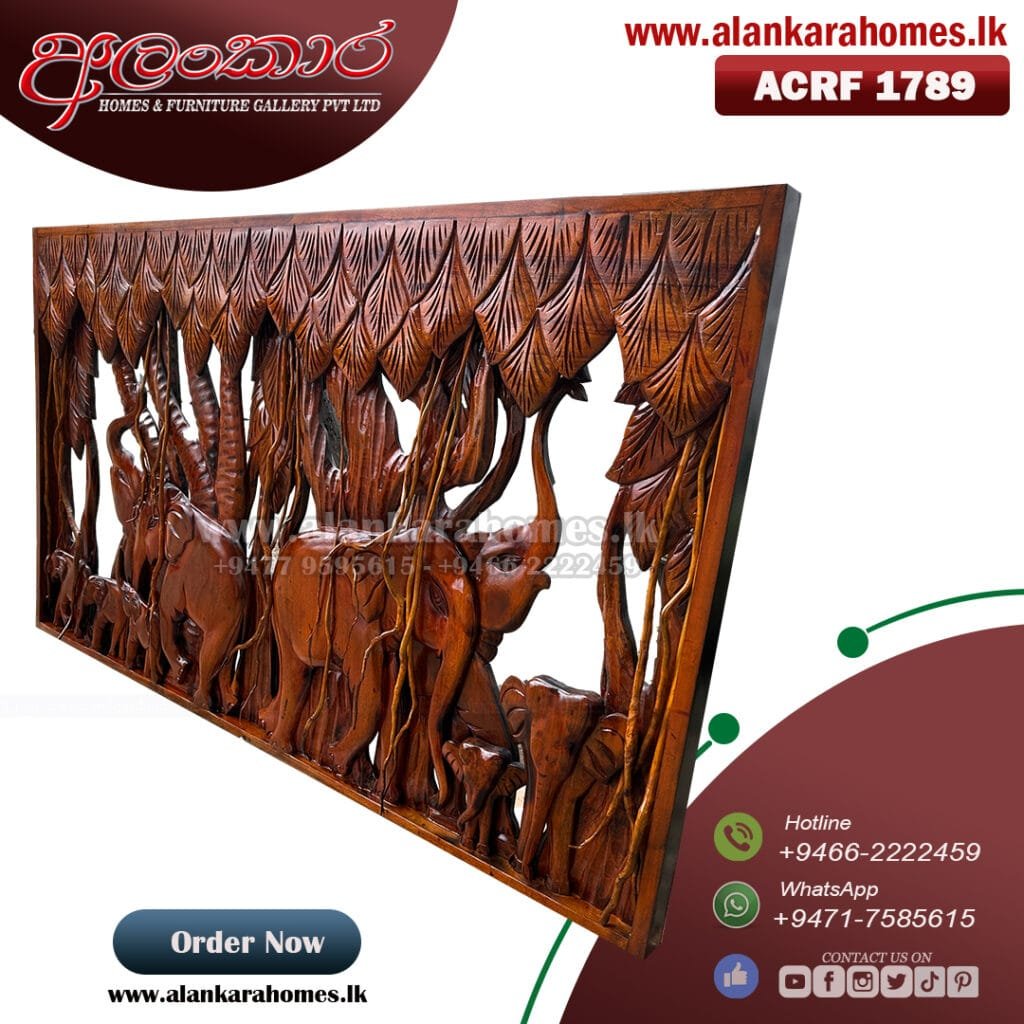 ACRF 1789 Large Antique Premium Jungle Elephant Craft – Alankarahomes.lk