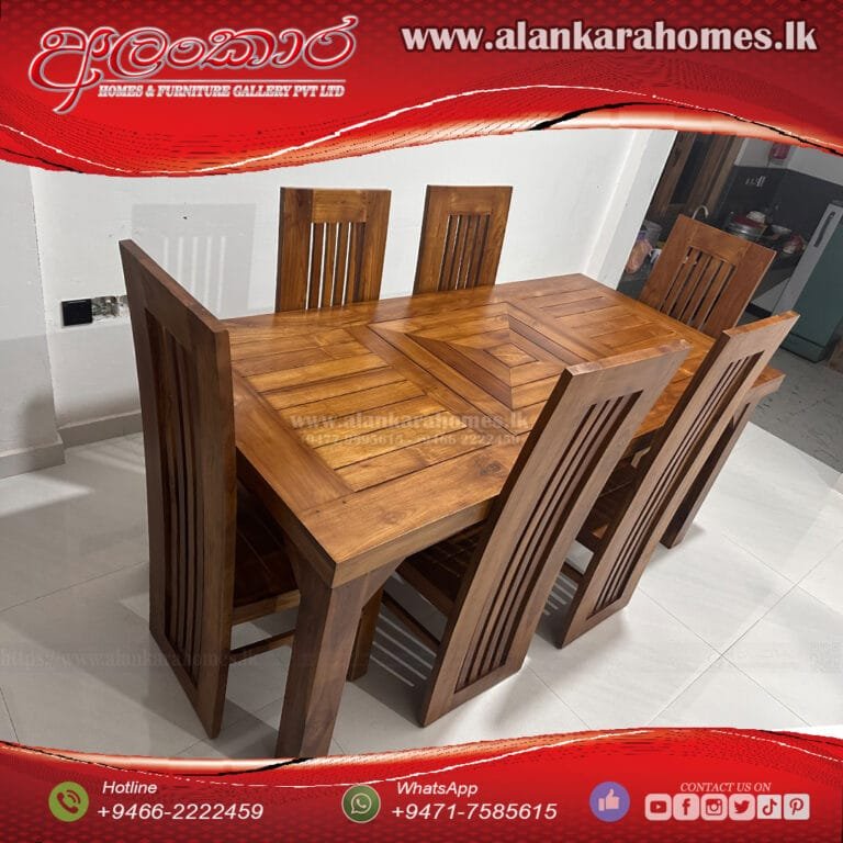 Alankara Dining Sets 2025 – Alankarahomes.lk